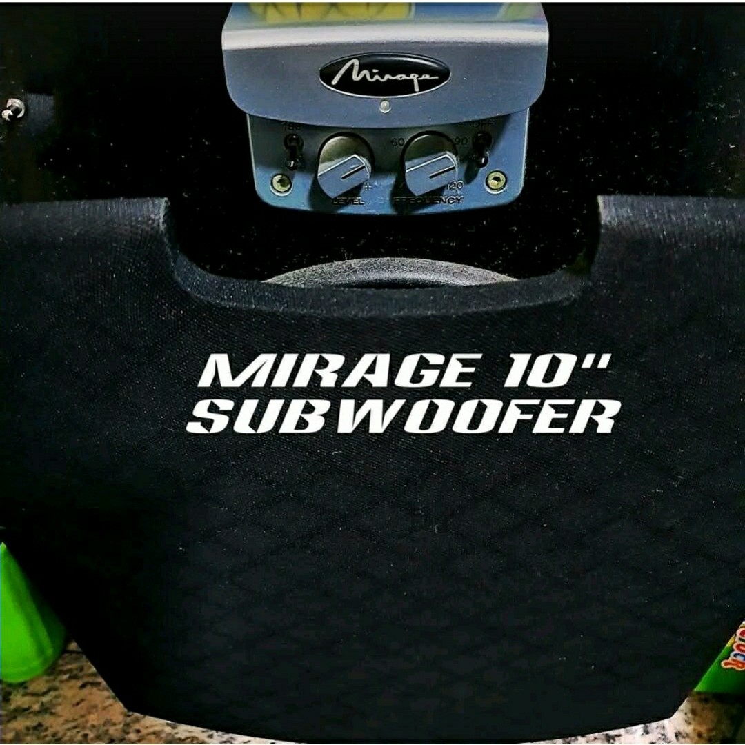 Mirage 10" Subwoofer, Audio, Soundbars, Speakers & Amplifiers on Carousell