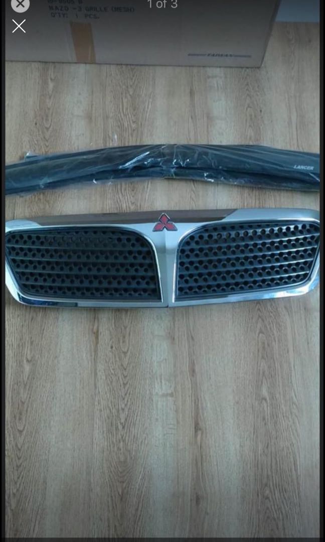 Mitsubishi Lancer Cedia Gen1 Grille and Rain Visor, Car Parts ...