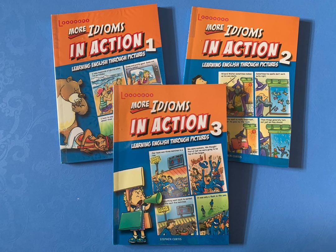 More Idioms in Action Learning English through Pictures, Hobbies & Toys ...