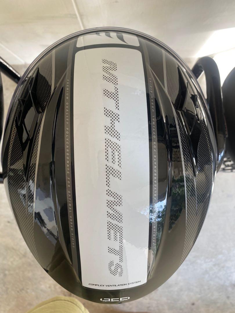 MT Helmet size L, Motorcycles, Motorcycle Accessories on Carousell