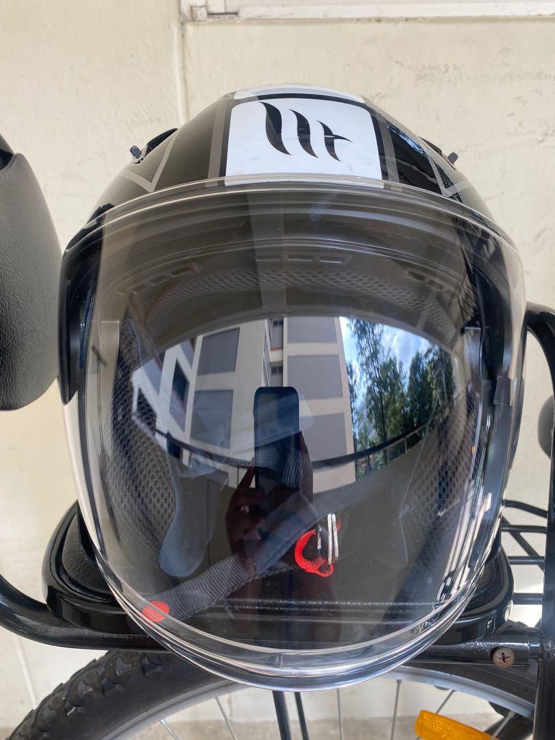 MT Helmet size L, Motorcycles, Motorcycle Accessories on Carousell