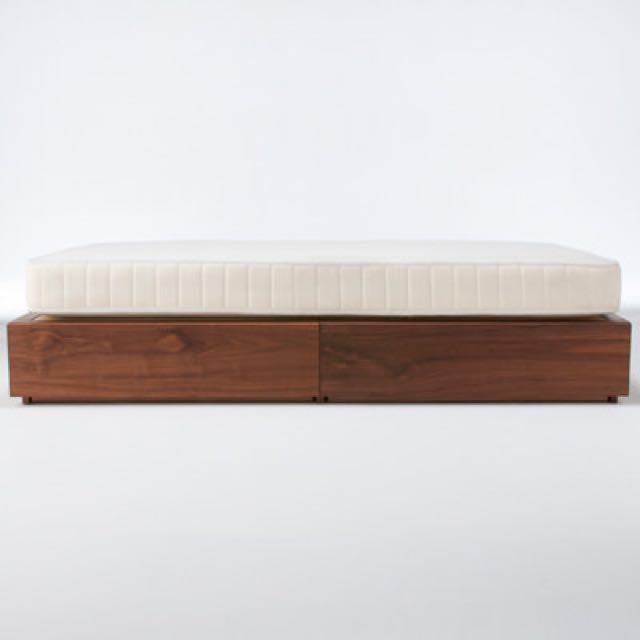 muji storage platform bed, Furniture & Home Living, Furniture, Bed ...