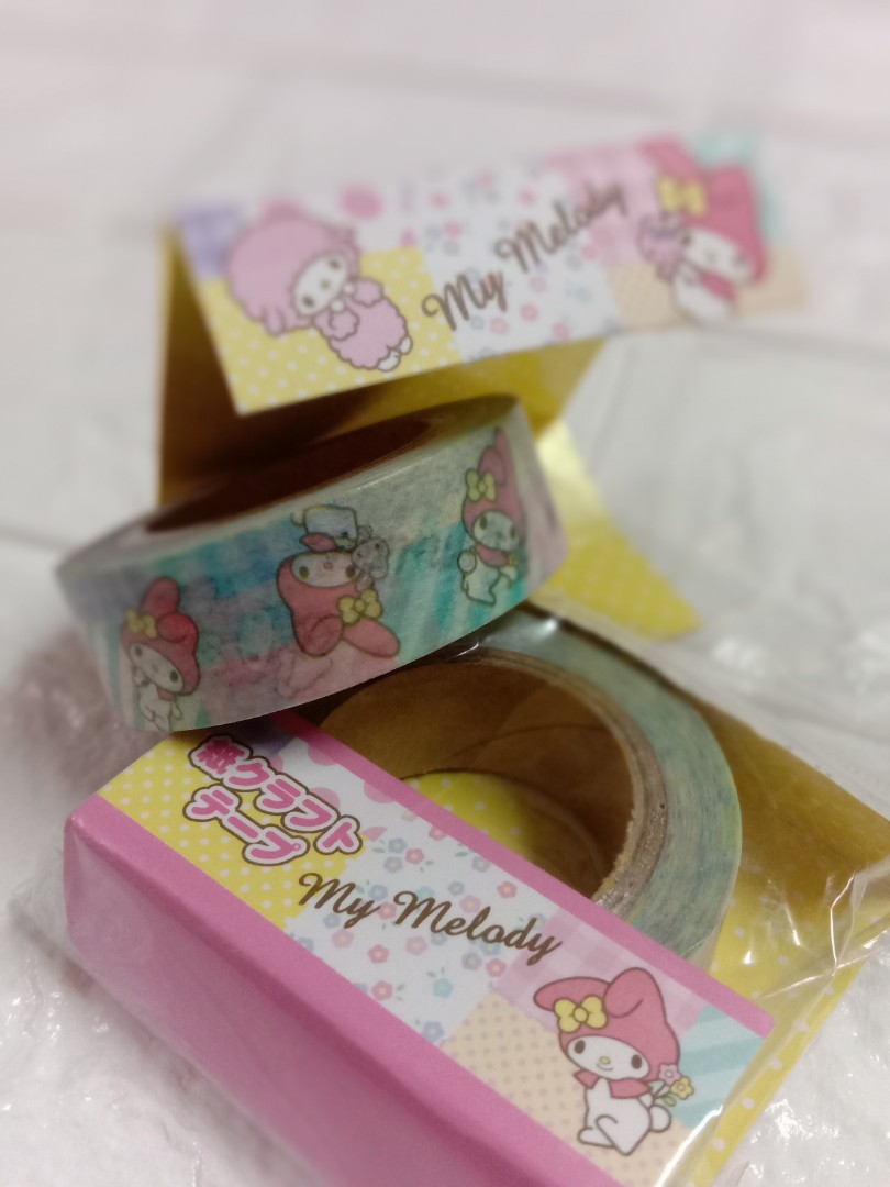 My Melody Paper Tape, Hobbies & Toys, Stationery & Craft, Stationery ...