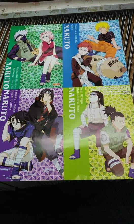 NARITO ANIME POSTER SAIZ A2, Furniture & Home Living, Home Decor ...