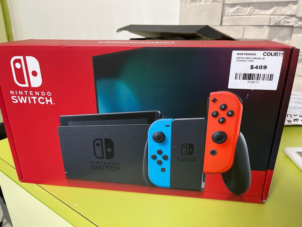 Nintendo Switch Gen 2 Console, Video Gaming, Video Game Consoles ...