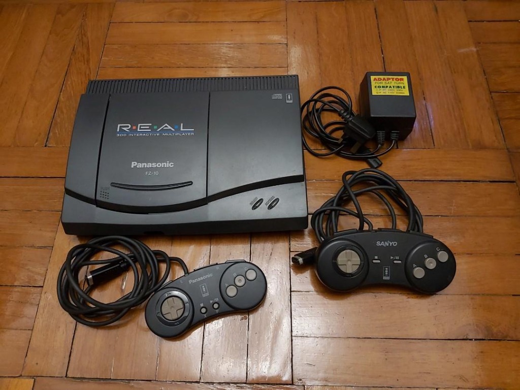 Panasonic 3do game console 遊戲機 懷舊 vintage classic, 電子遊戲, 遊戲機配件, 手掣 ...