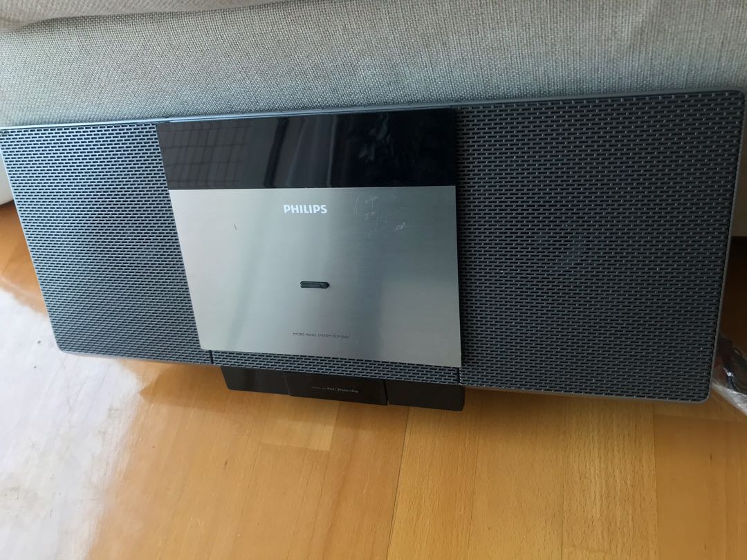 Philips Micro Music System, 音響器材, 音樂播放裝置 MP3及CD Player - Carousell
