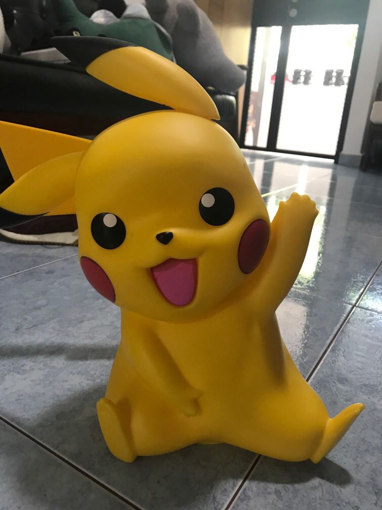 Pokemon Pikachu Big figure, Hobbies & Toys, Toys & Games on Carousell