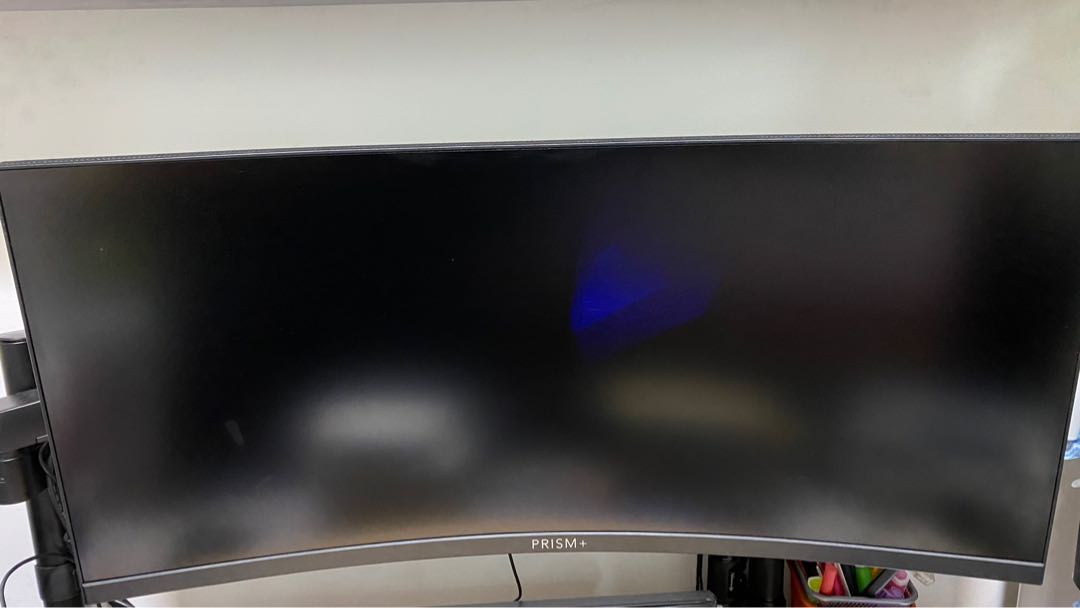 Prism+ x290 wide screen curve monitor, Computers & Tech, Parts ...