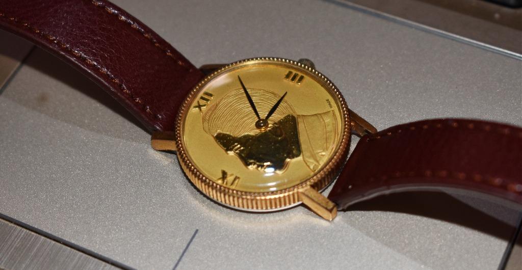 rare vintage authentic ferdinand marcos gold coin watch, Women's ...