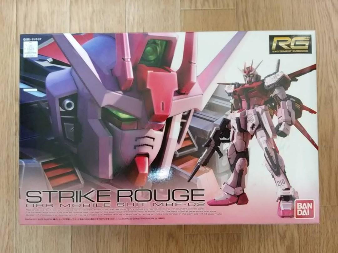 RG strike rouge gundam, Hobbies & Toys, Toys & Games on Carousell
