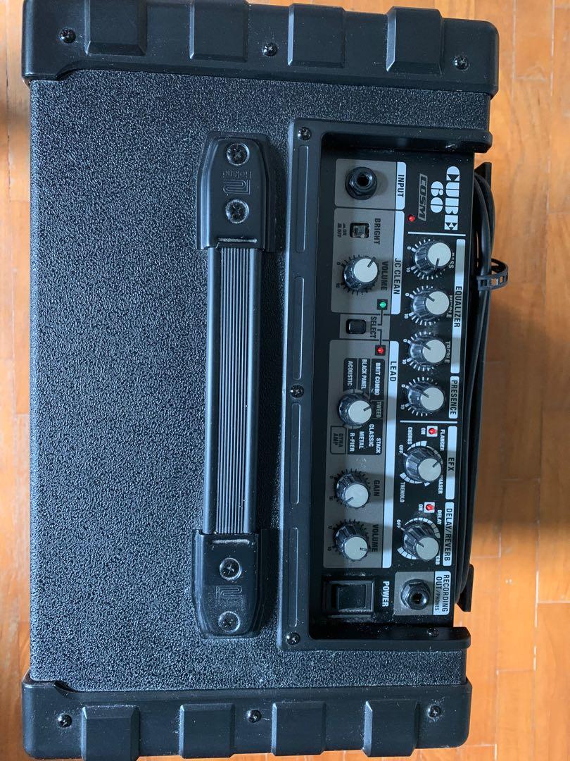 Roland Cube-60 Guitar Amplifier, Hobbies & Toys, Music & Media, Musical ...