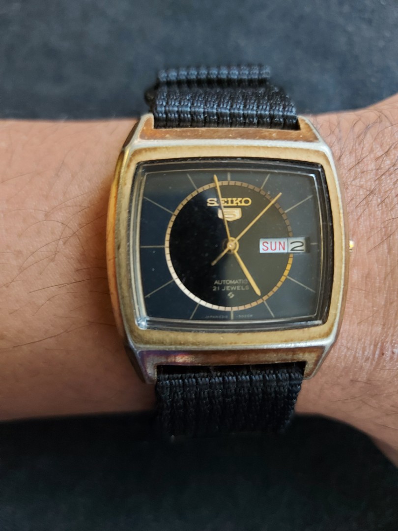 Seiko 5 TV Dial Watch, Men's Fashion, Watches & Accessories, Watches on ...
