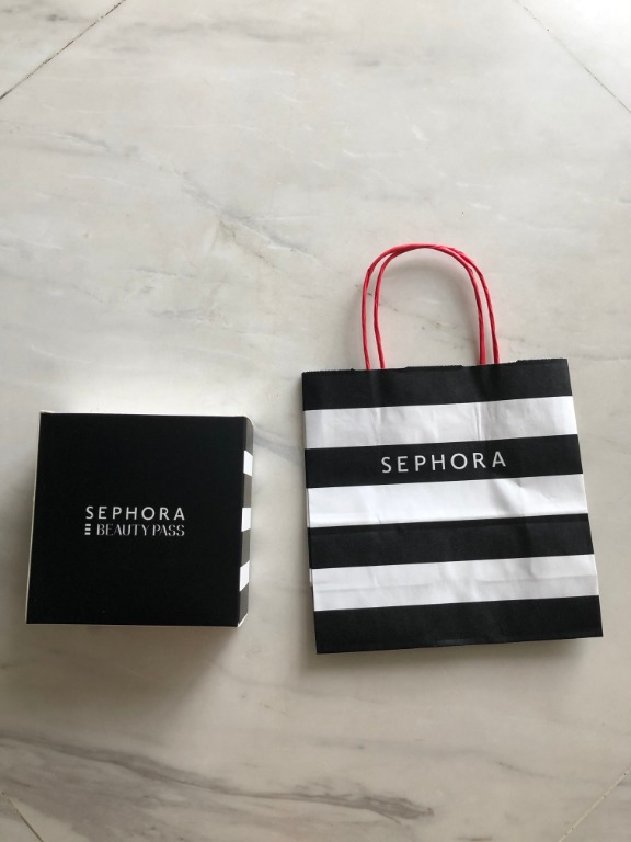 Sephora paper bags and boxes, Luxury, Accessories on Carousell