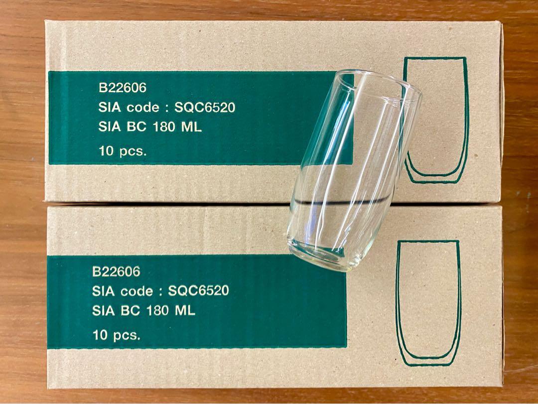 SIA crystal business class glasses, Furniture & Home Living, Kitchenware & Tableware, Other ...