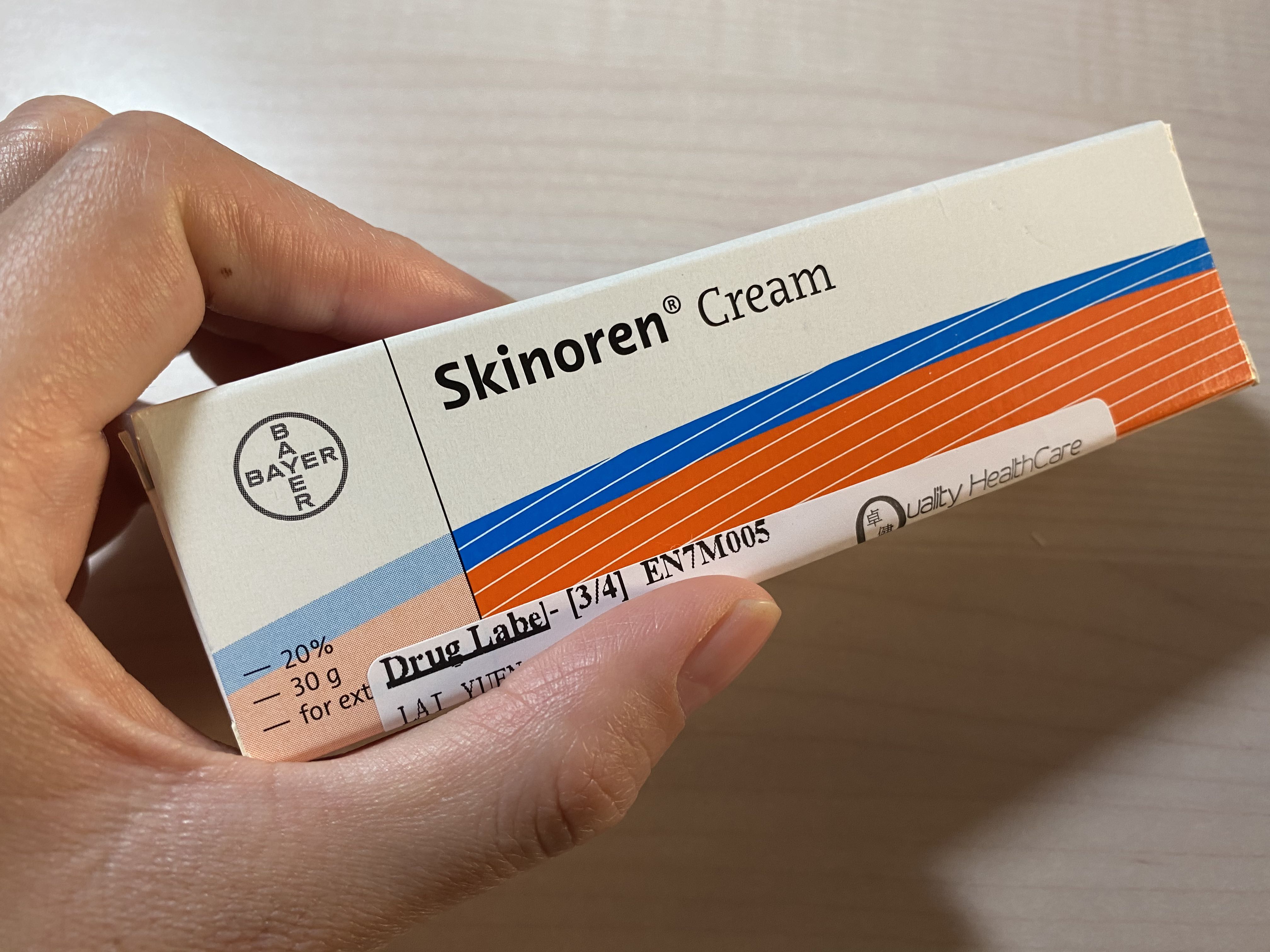 Skinoren Cream, 20% Azelaic acid, 美容＆化妝品, 健康及美容 - 皮膚護理, 面部 - 面部護理 ...