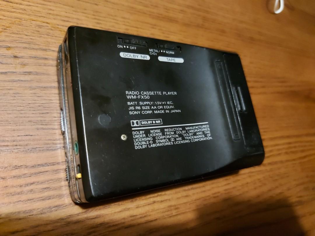 Sony walkman wm-fx50, 音響器材, 可攜式音響設備 - Carousell