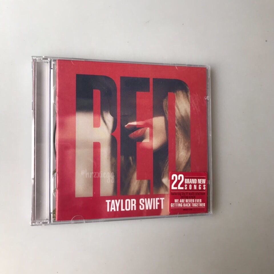 Taylor Swift 'RED' CD ALBUM, Hobbies & Toys, Music & Media, Music ...