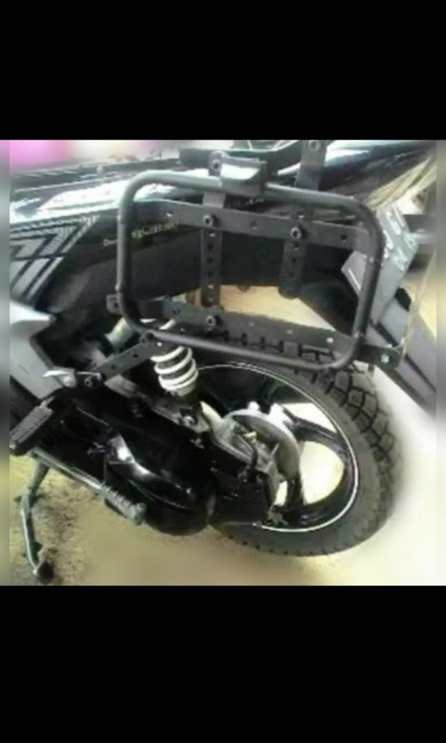 Universal side bracket pannier rack for givi E22 E23, Motorcycles ...