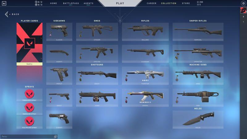 Valorant Diamond 3 Account with Prime Vandal and Ion Phantom, Video ...