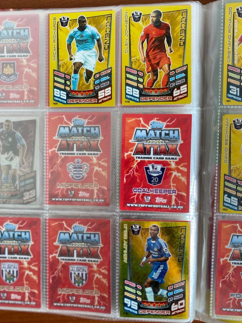 Vintage Match Attax Cards, Hobbies & Toys, Toys & Games on Carousell