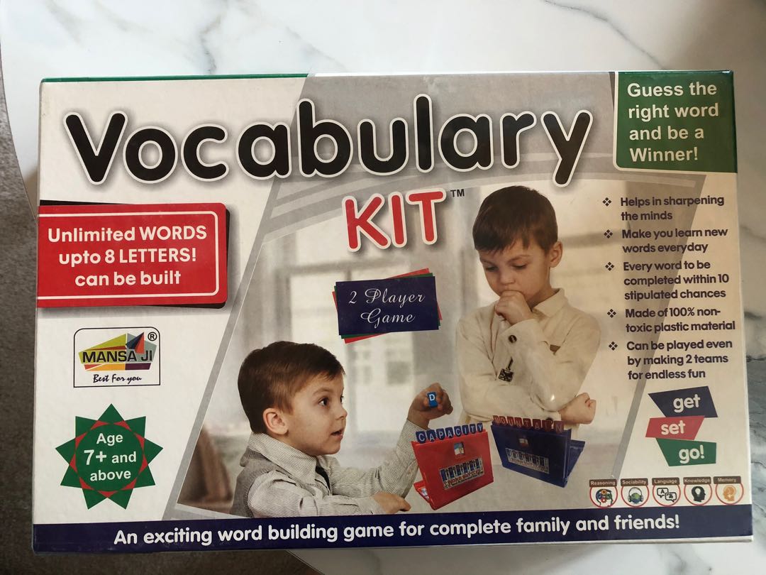 Vocabulary Kit, Hobbies & Toys, Toys & Games on Carousell