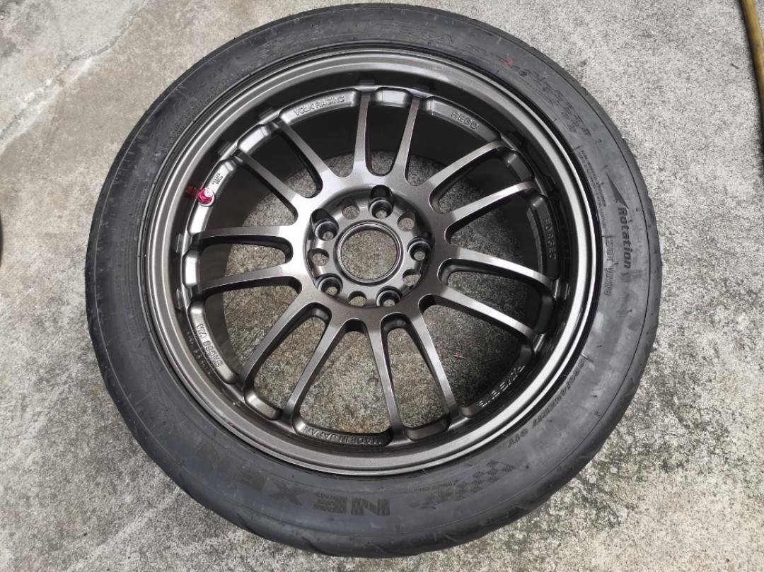 Original Volks Racing RE30 (Rare) 2pc only, Car Accessories, Tyres ...