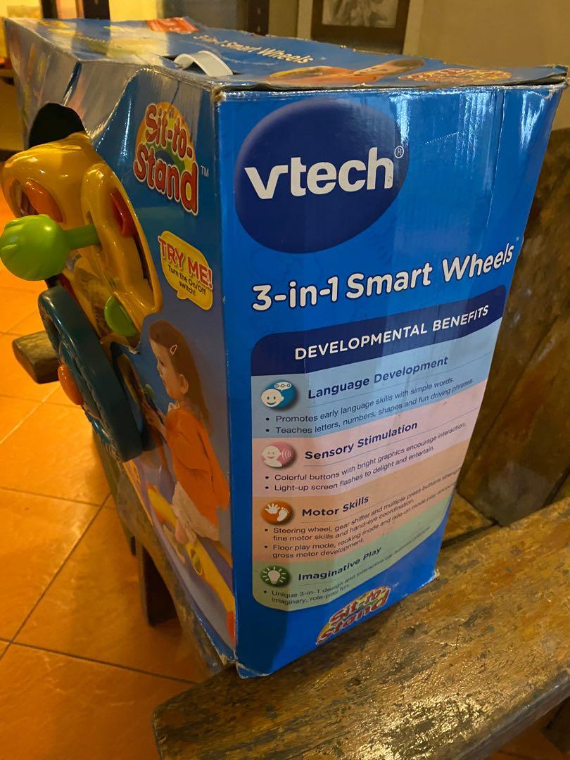 VTech 3-in-1 Smart Wheels, Babies & Kids, Infant Playtime on Carousell