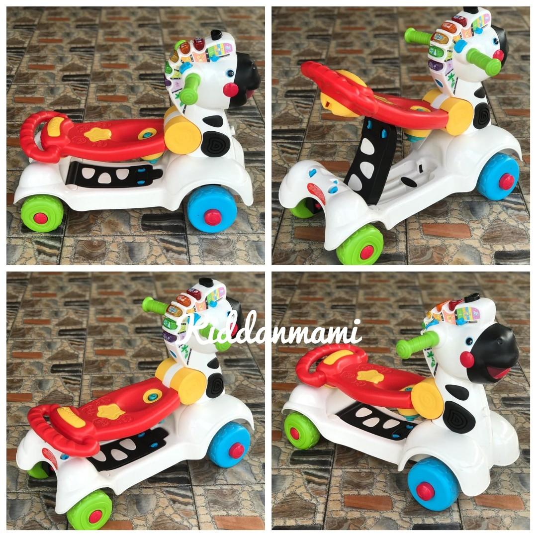Vtech 3in1 Zebra Scooter, Babies & Kids, Infant Playtime on Carousell