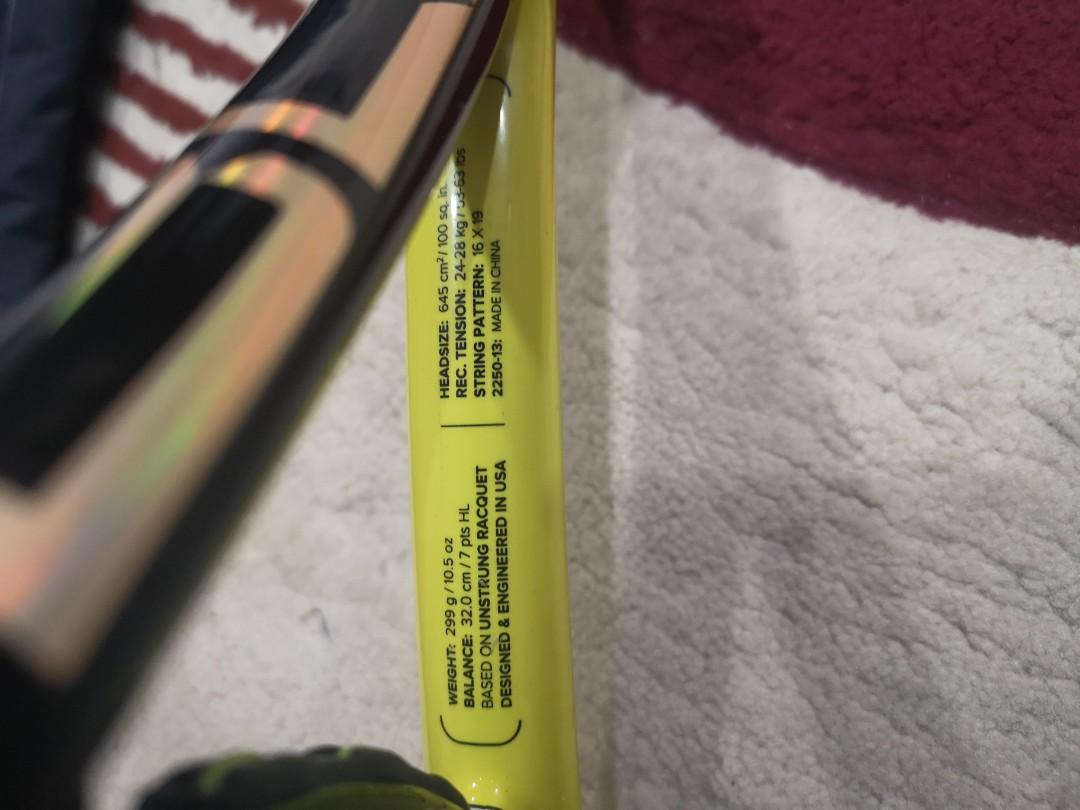 Wilson BLX Pro Open Tour SPECIAL EDITION (Tennis Racket), Sports ...