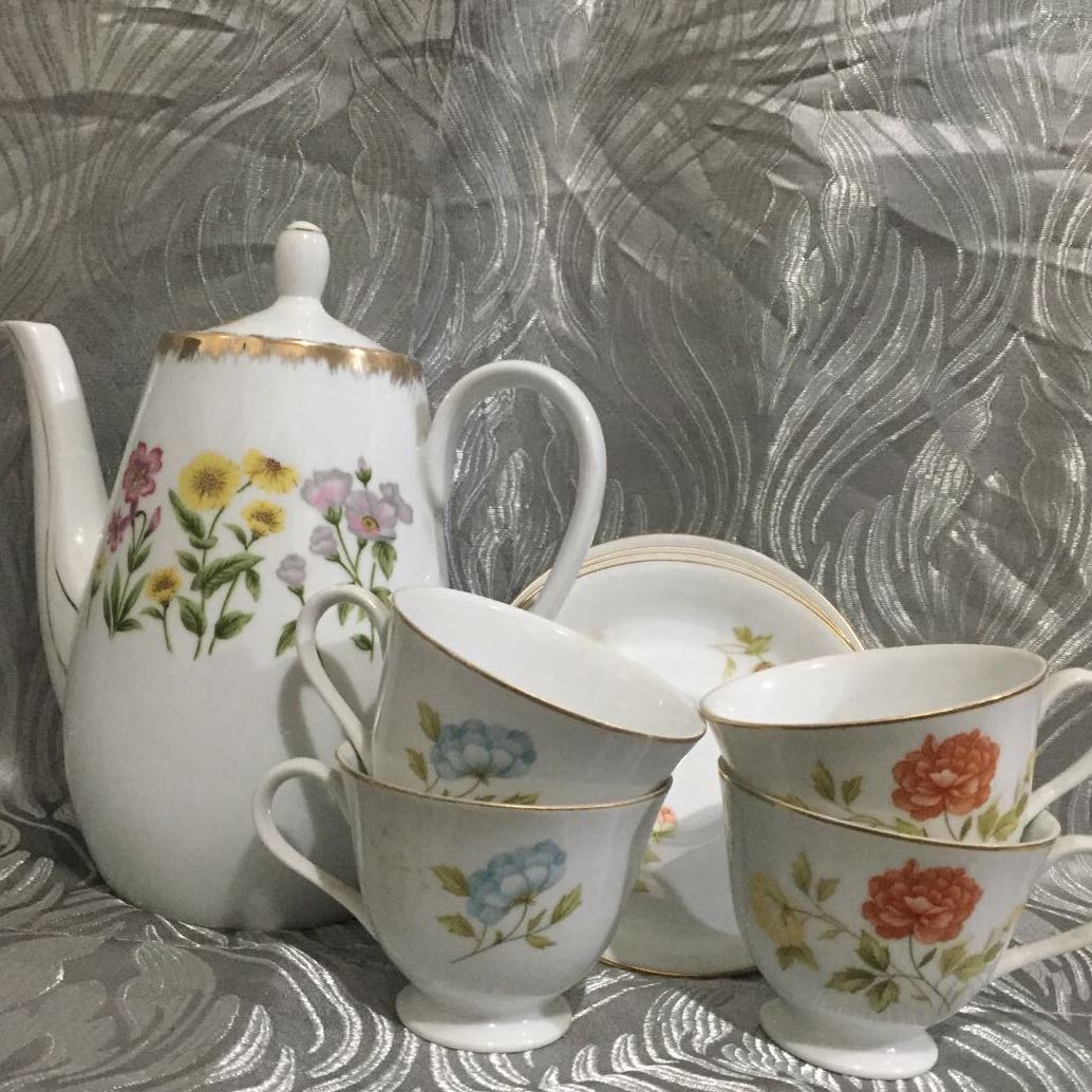 YAMATO China Tea Set, Hobbies & Toys, Memorabilia & Collectibles ...