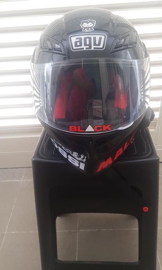 AGV modular full face, Motorcycles, Motorcycle Accessories on Carousell