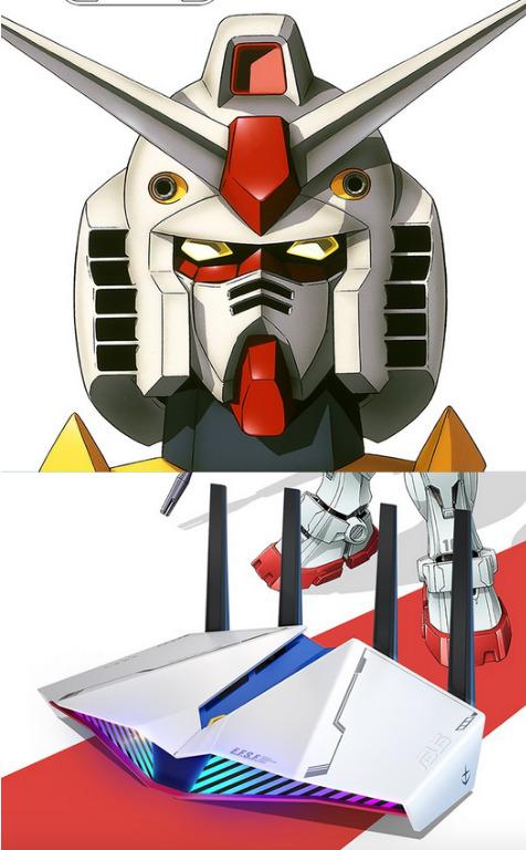 Asus RT-AX82U Gundam Router, Computers & Tech, Parts & Accessories ...