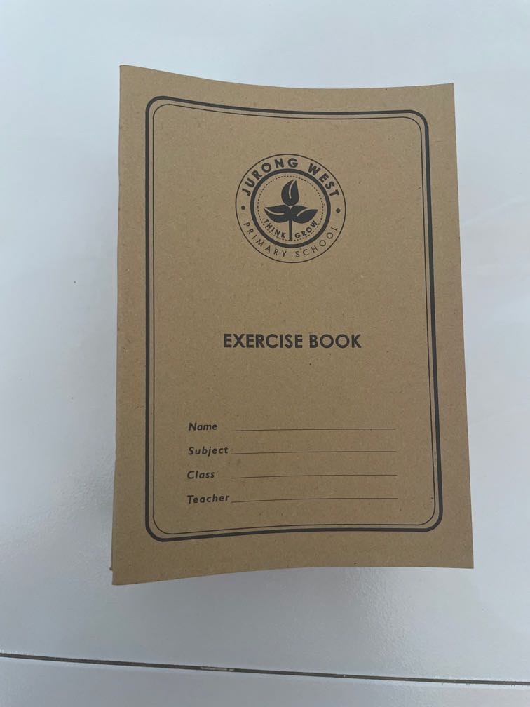 BN small exercise book - Jurong West primary, Hobbies & Toys, Books ...