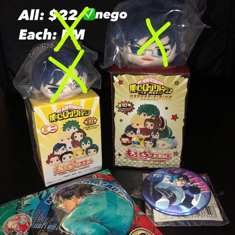 Boku no hero academia BNHA merch, Hobbies & Toys, Memorabilia ...