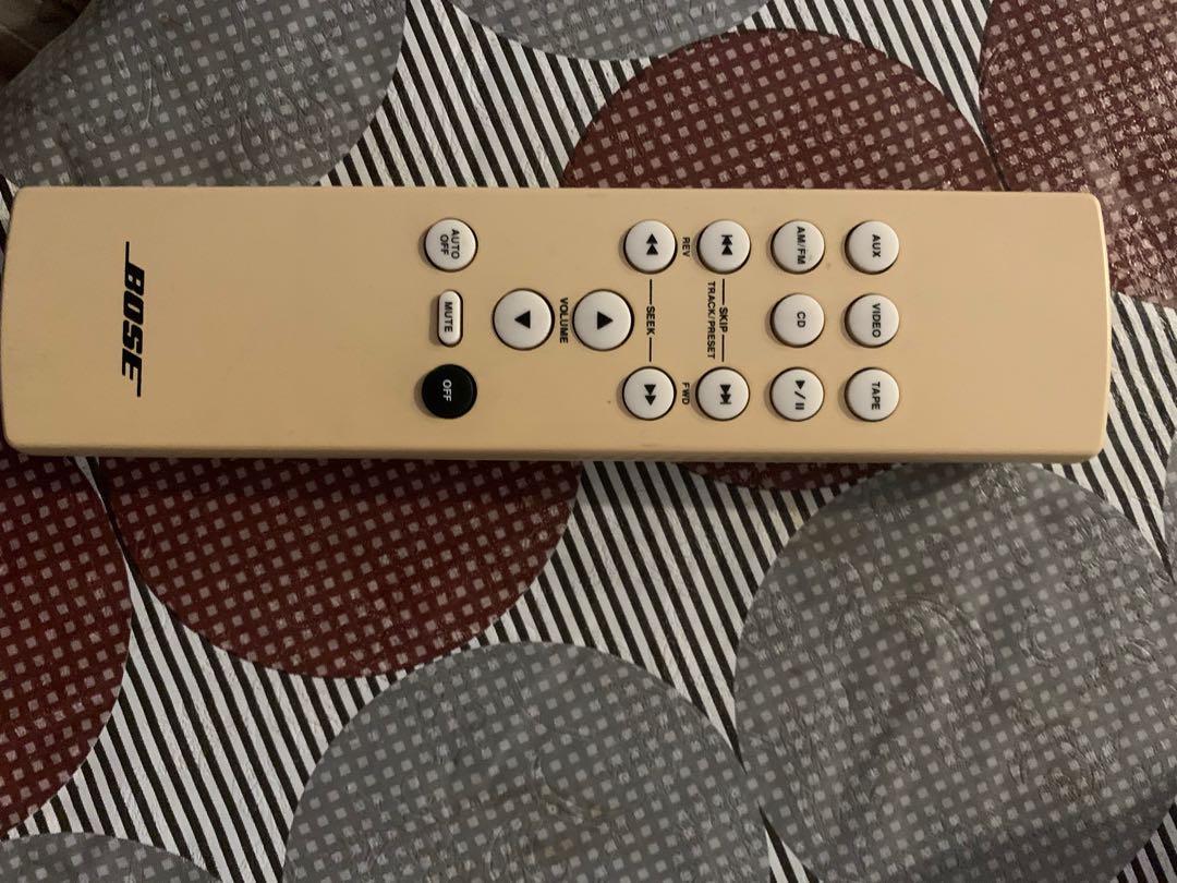Bose Remote Control - Model RC-5, TV & Home Appliances, TV ...