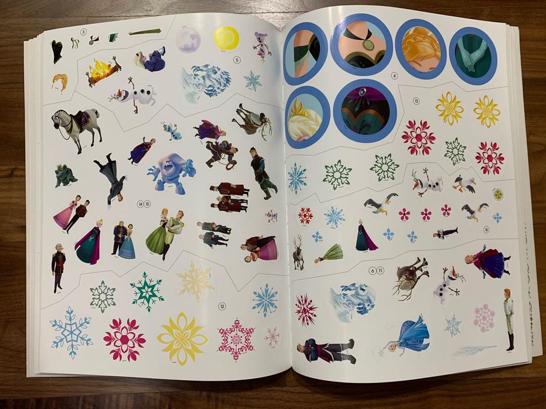 Brand New Disney Frozen Sticker Book, Hobbies & Toys, Books & Magazines ...