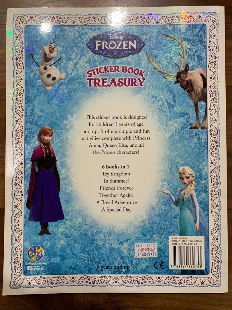 Brand New Disney Frozen Sticker Book, Hobbies & Toys, Books & Magazines ...