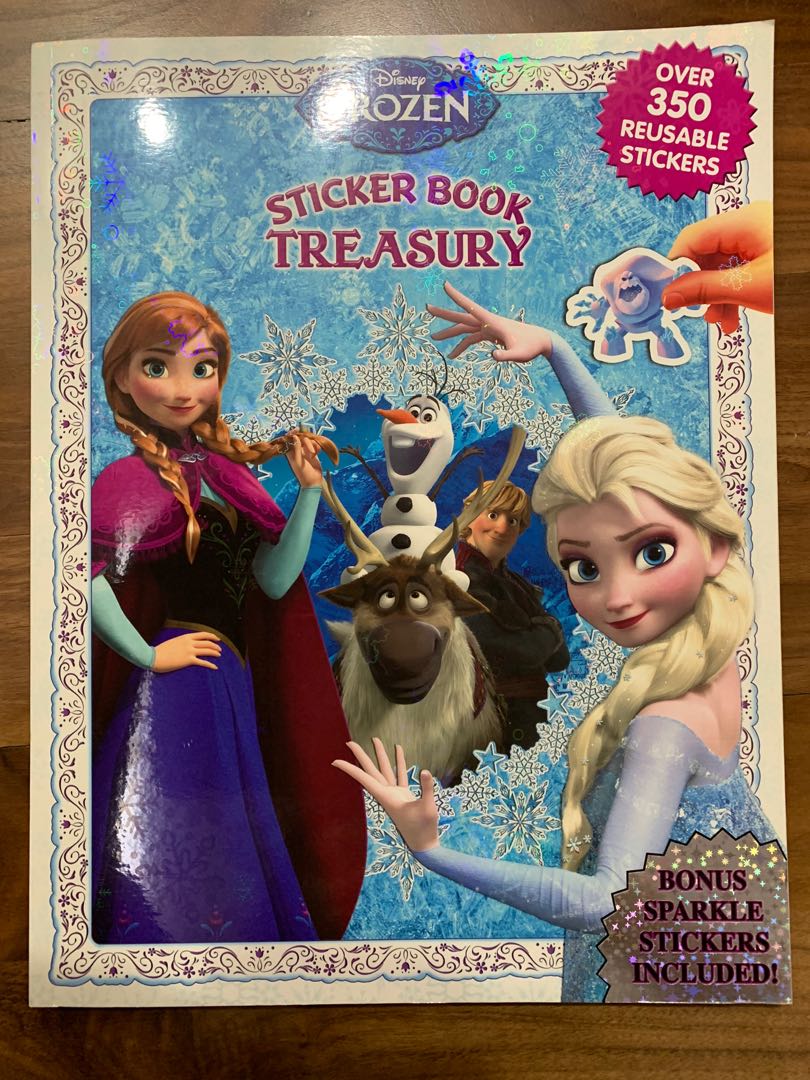 Brand New Disney Frozen Sticker Book, Hobbies & Toys, Books & Magazines ...