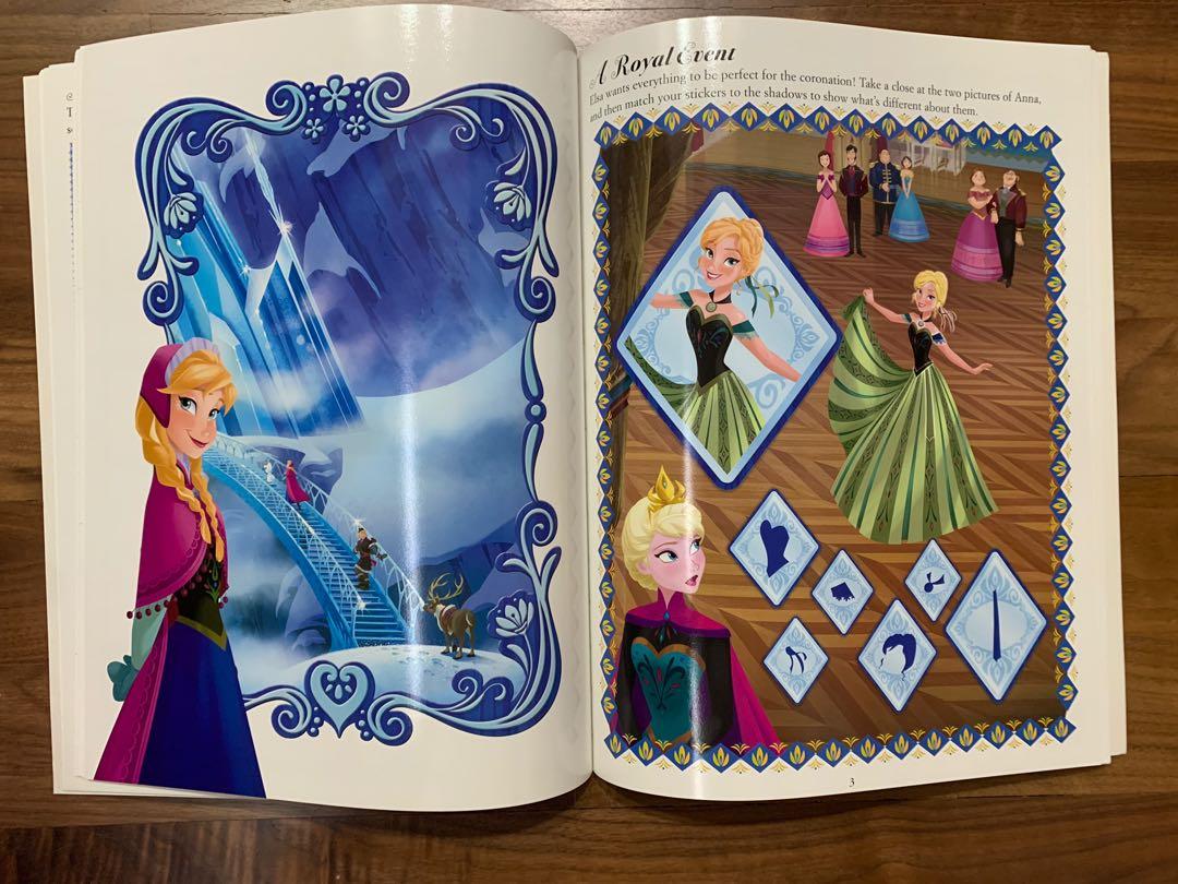 Brand New Disney Frozen Sticker Book, Hobbies & Toys, Books & Magazines ...