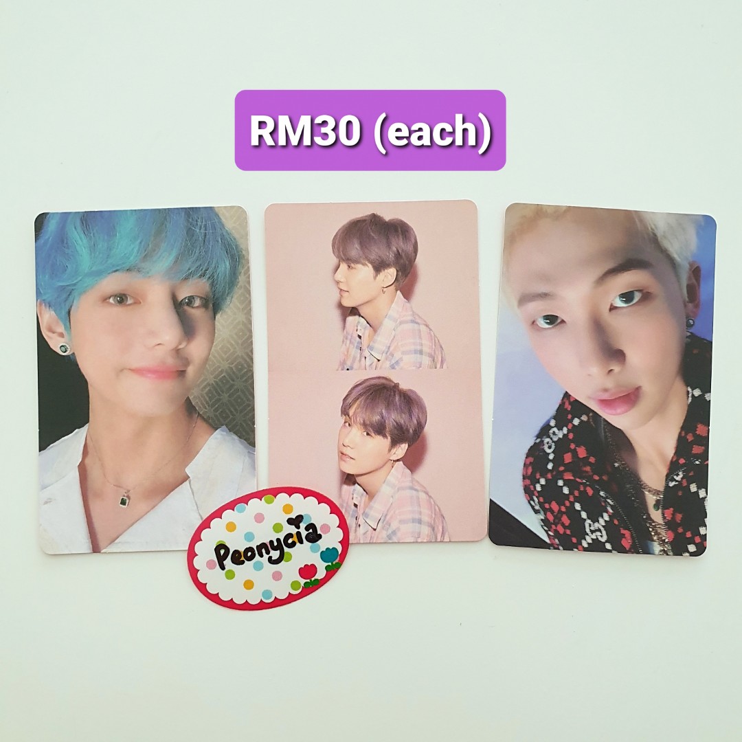 BTS MOTS : PERSONA Official Photocards, Hobbies & Toys, Collectibles ...