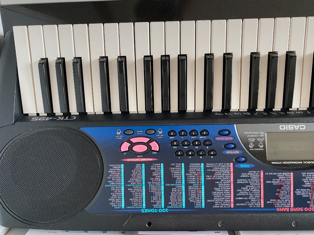 Casio Keyboard CTK-495, Hobbies & Toys, Music & Media, Musical ...
