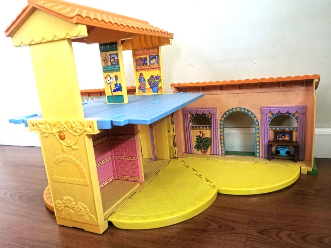 Dora Large Pop-up Dollhouse, Hobbies & Toys, Toys & Games on Carousell