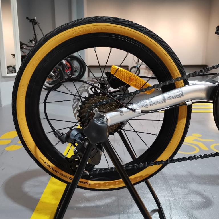 Element Troy 8 Speed (16") Folding Bike Not Fnhon Gust, Sports ...