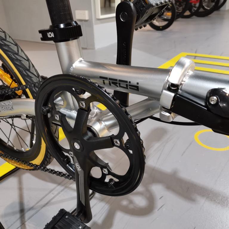 Element Troy 8 Speed (16") Folding Bike Not Fnhon Gust, Sports ...