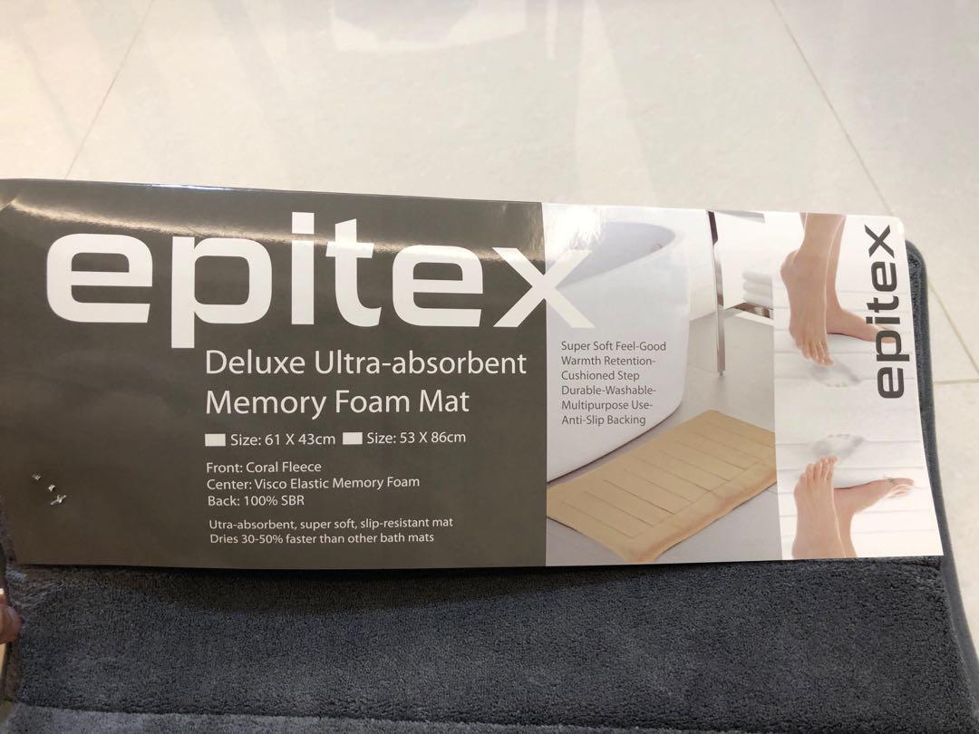 Epitex memory foam mat, Everything Else on Carousell