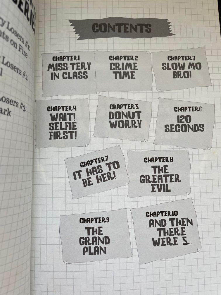 Extraordinary Losers series - The Lunchbox Thief, Hobbies & Toys, Books ...