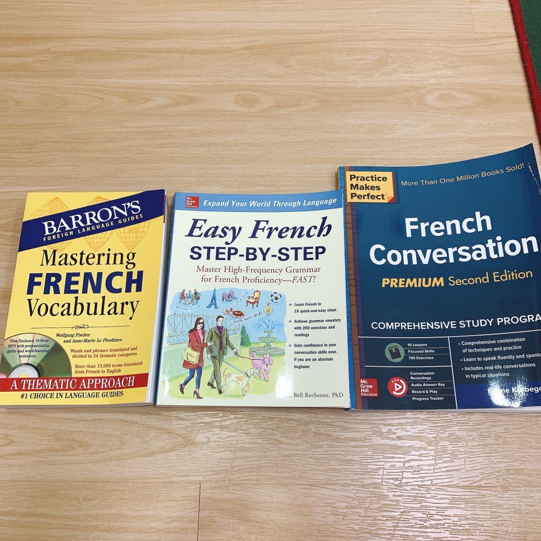 French Conversation Premium Textbook, Hobbies & Toys, Books & Magazines ...