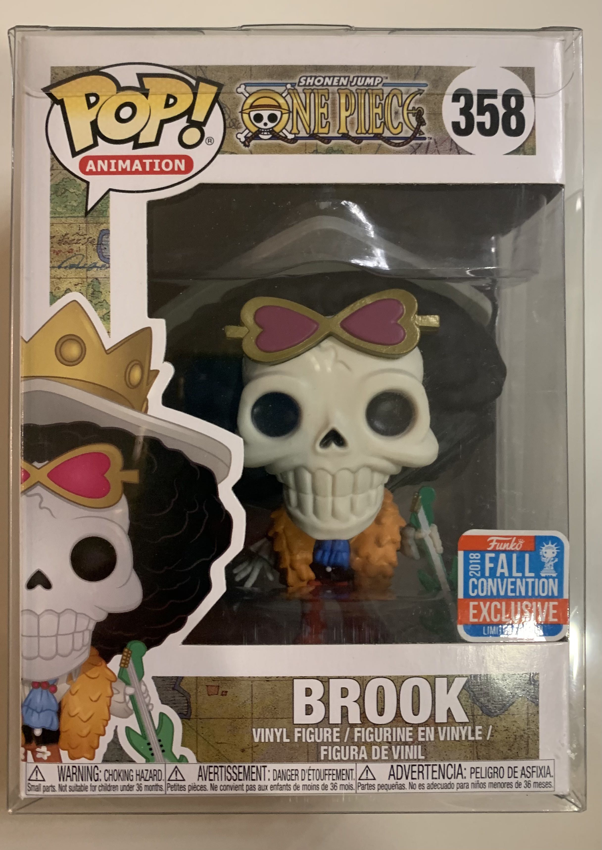Funko pop one piece brook 2018 fall convention, Hobbies & Toys, Toys ...