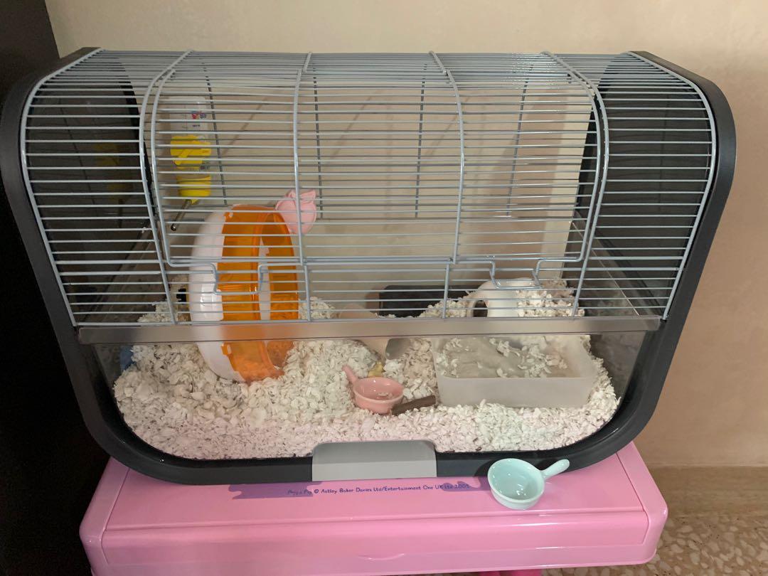 Geneva two-story Hamster cage, Pet Supplies, Homes & Other Pet ...